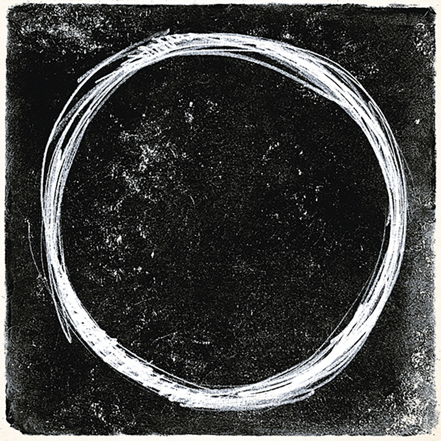 Inca Wall Tile 15x15 | Black Design 04 Matt