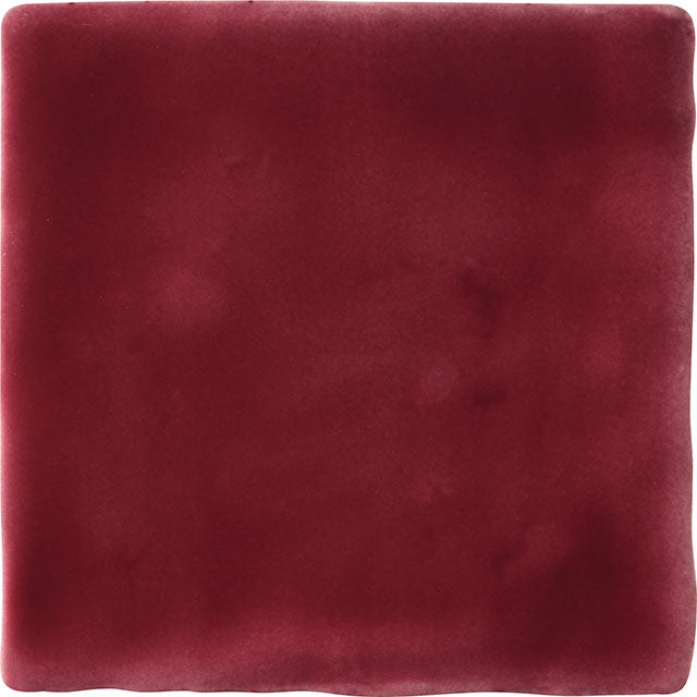 Clássico Wall Tile 10x10 | 250 Burgundy Glossy